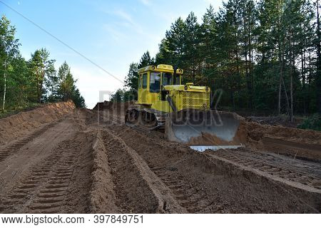Dozer During Clearing Image & Photo (Free Trial) | Bigstock