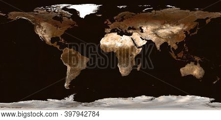 Real Detail World Map Image & Photo (Free Trial) | Bigstock