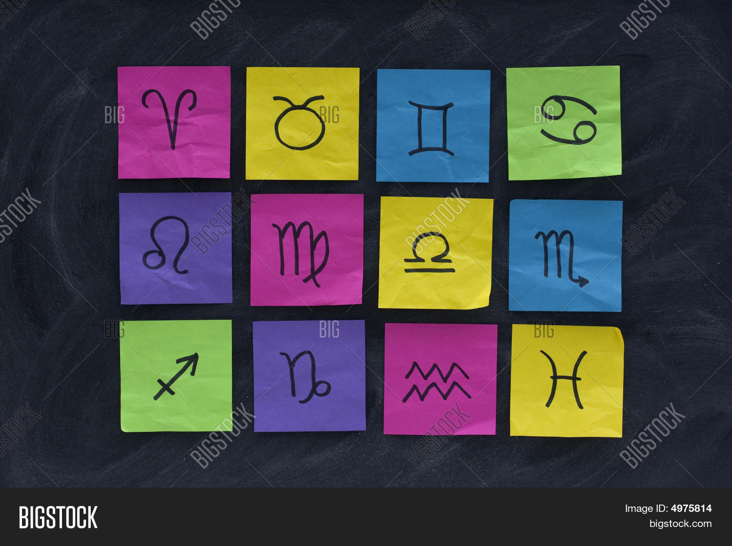 Western Zodiac Symbols Image & Photo (Free Trial) | Bigstock