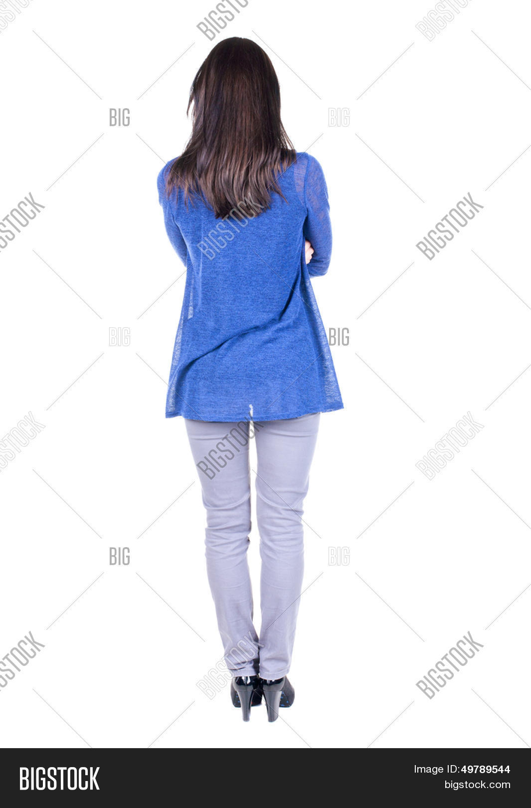 Back View Standing Image & Photo (Free Trial) | Bigstock