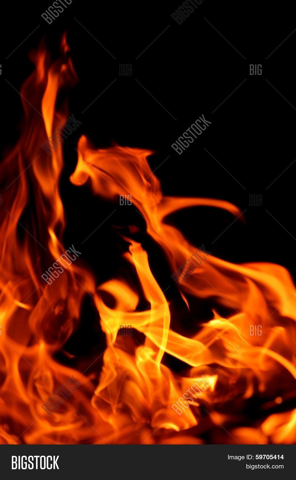 Fire Flame Background Image & Photo (Free Trial) | Bigstock