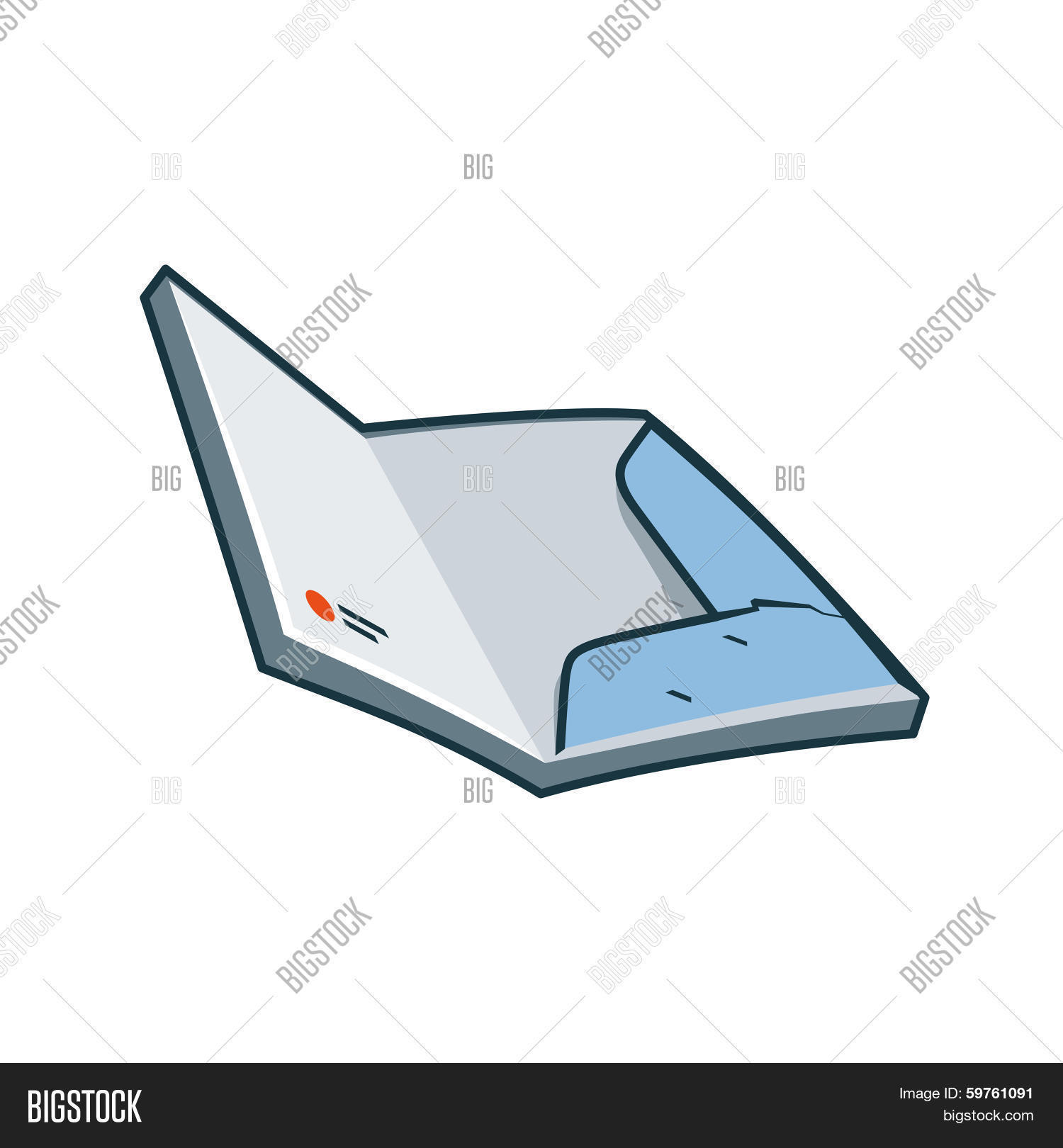 Paper Folder Icon Vector & Photo (Free Trial) | Bigstock
