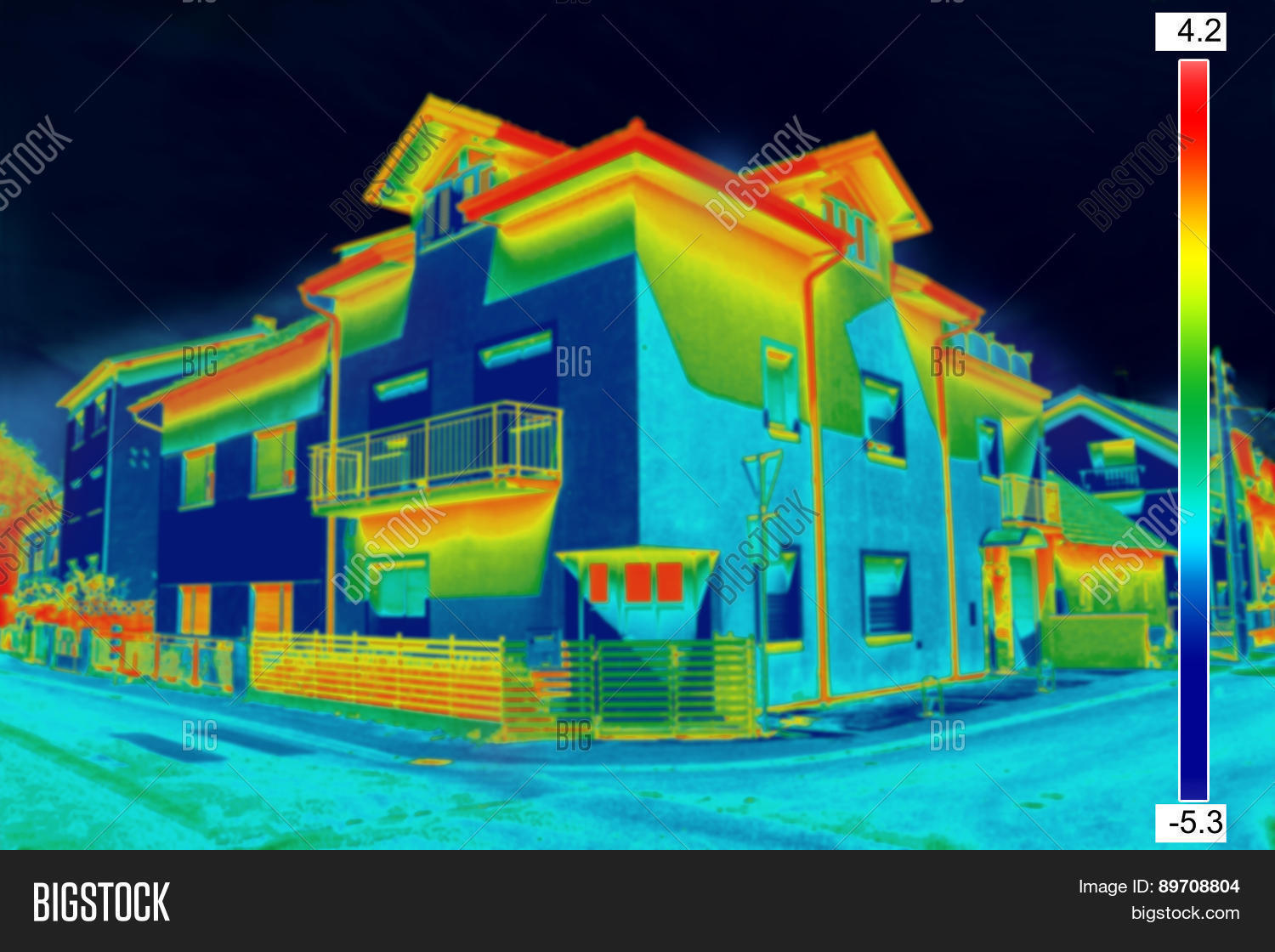 Thermovision Image On Image & Photo (Free Trial) | Bigstock