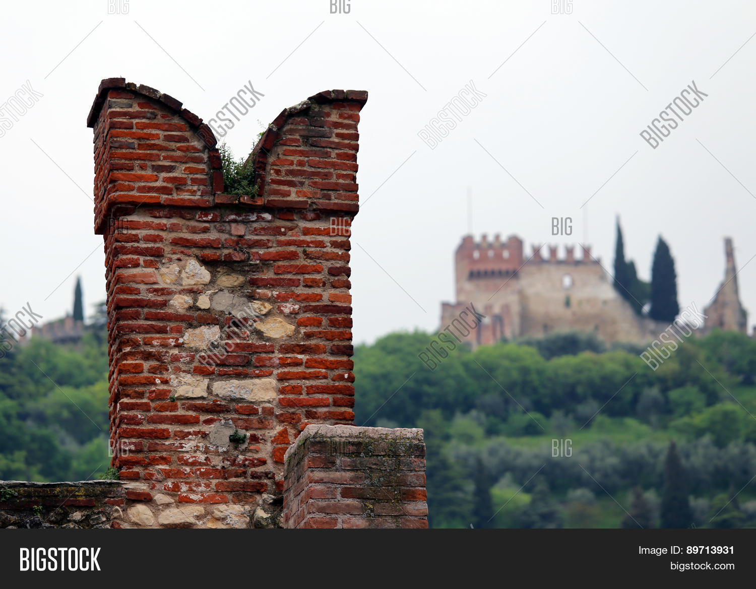 Battlements Castle On Image & Photo (Free Trial) | Bigstock