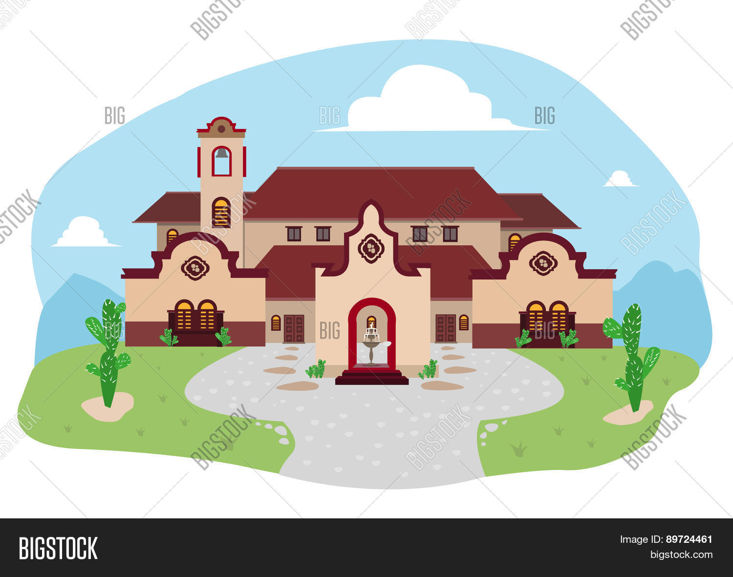 Spanish-Mediterranean Vector & Photo (Free Trial) | Bigstock