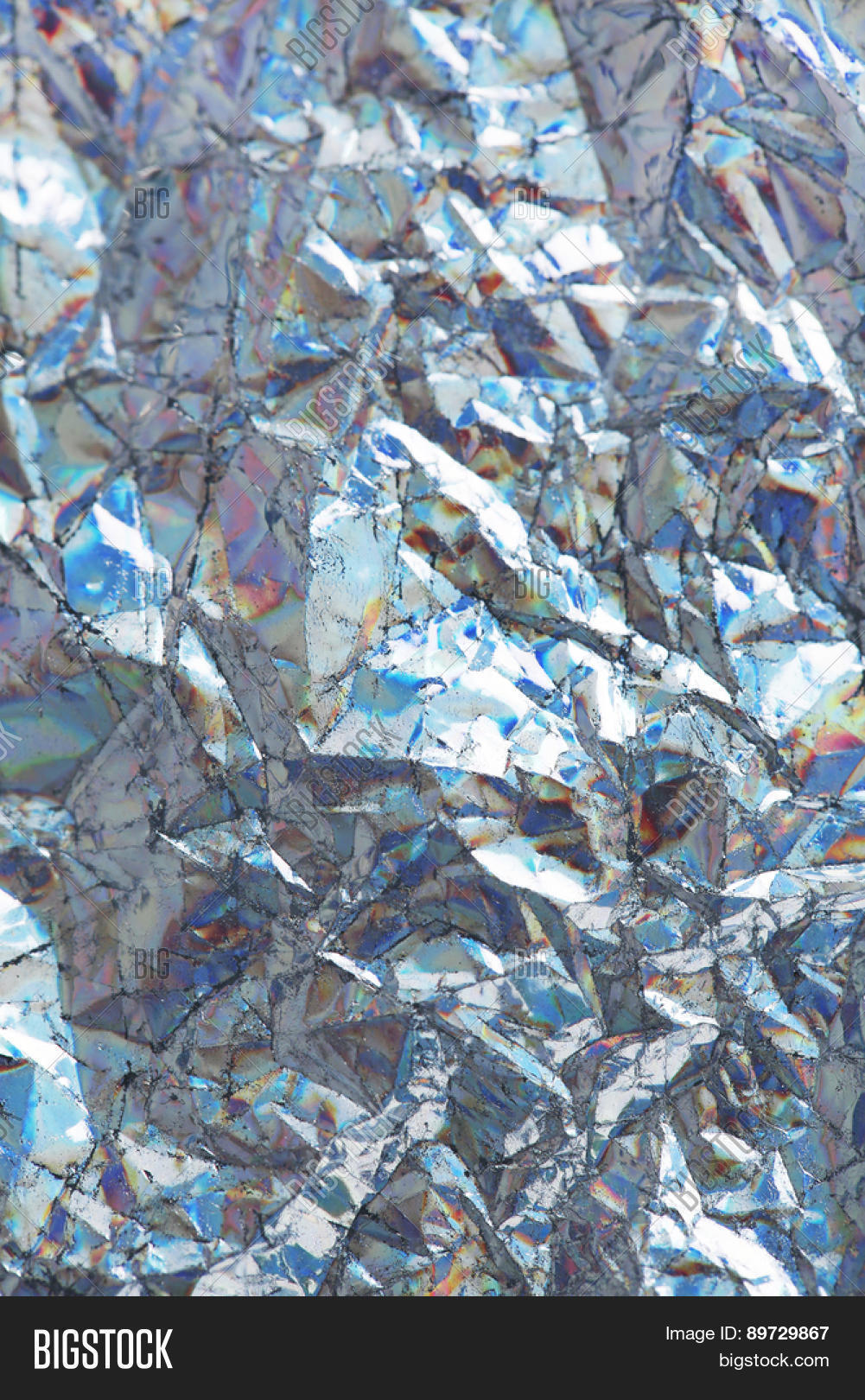 Crumpled Color Foil Image & Photo (Free Trial) | Bigstock