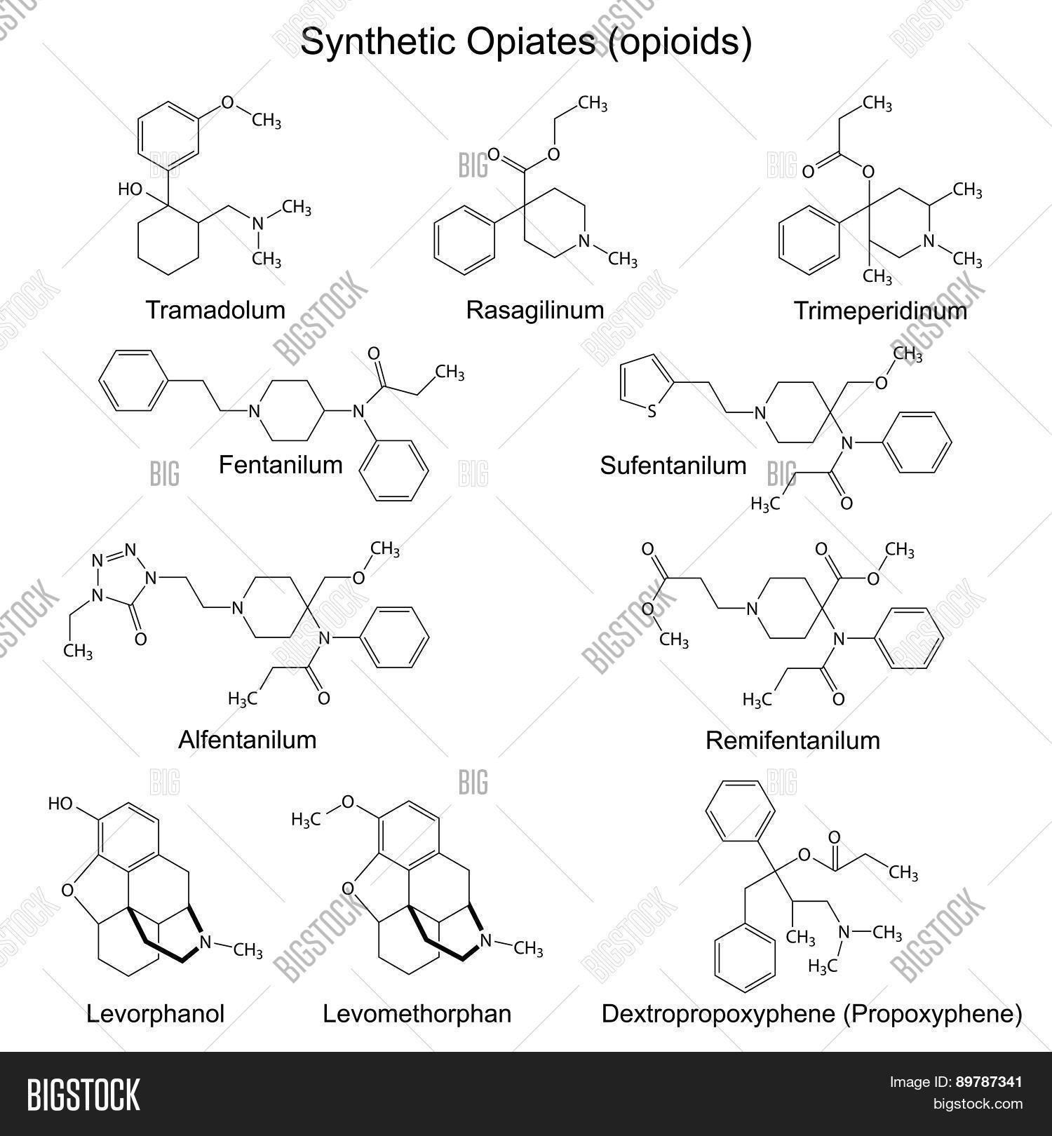 Structural Formulas Vector & Photo (Free Trial) | Bigstock