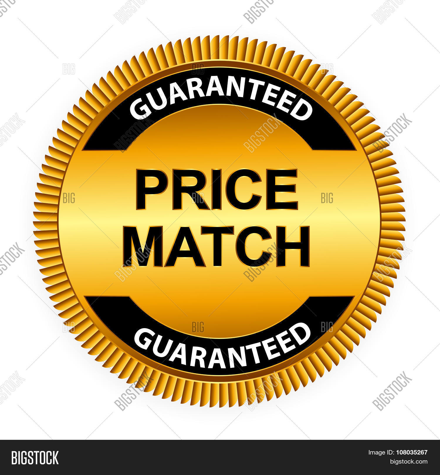 Price Match Guarantee Vector & Photo (Free Trial) | Bigstock