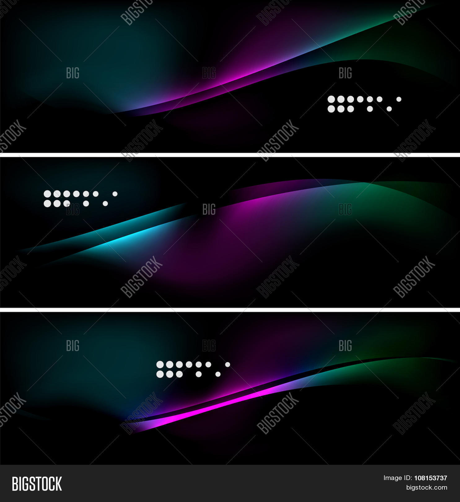 Set Banner, Header Vector & Photo (Free Trial) | Bigstock