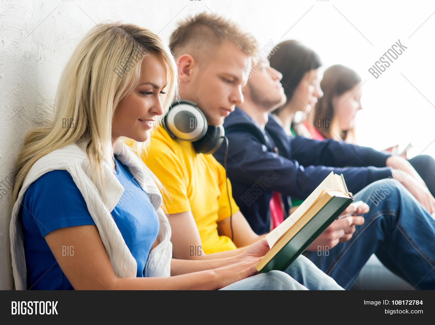 Group Students On Image & Photo (Free Trial) | Bigstock