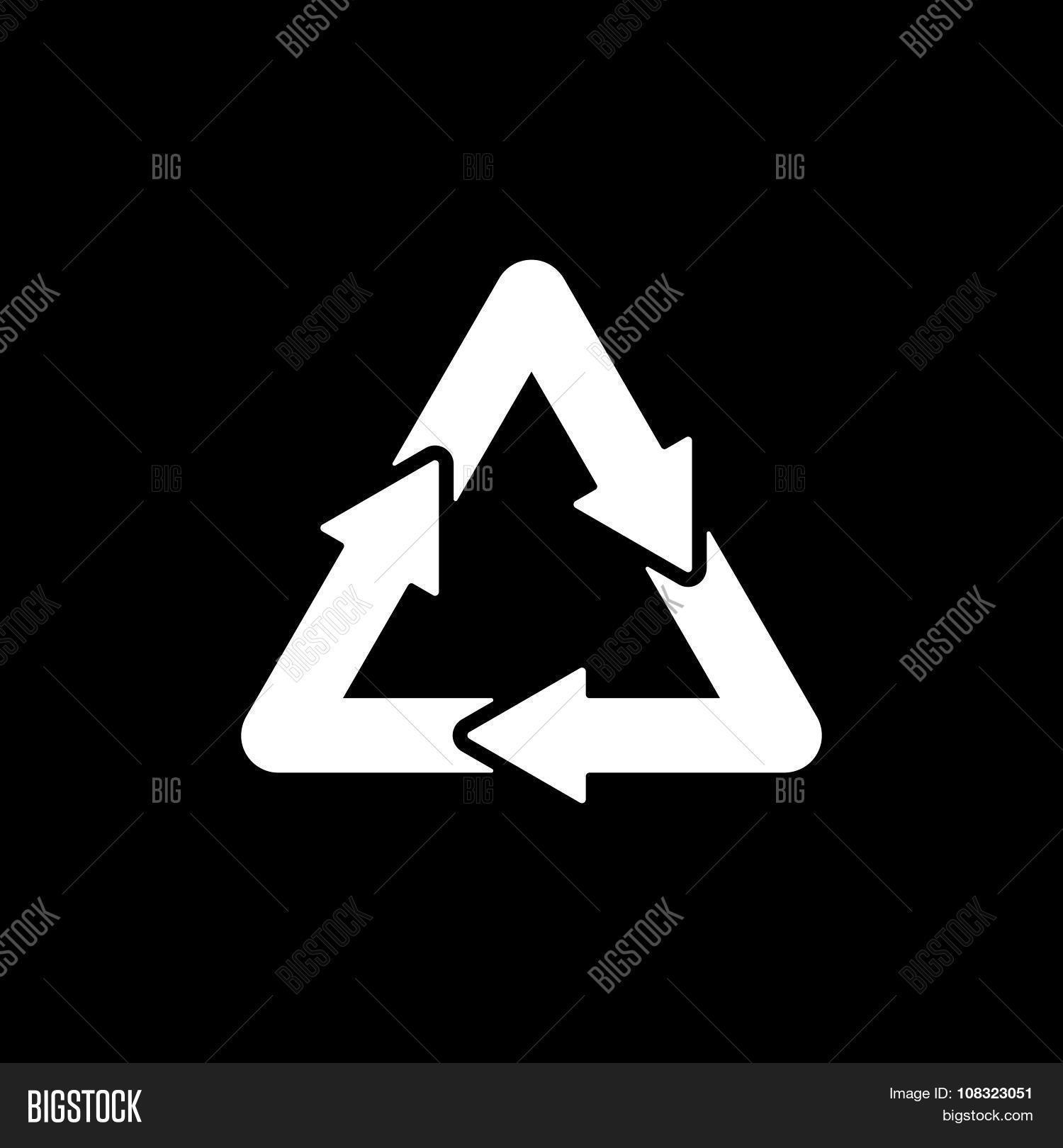Waste Processing Icon Vector & Photo (Free Trial) | Bigstock