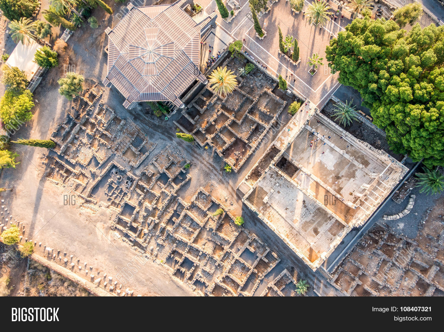 Aerial View Capernaum Image & Photo (Free Trial) | Bigstock