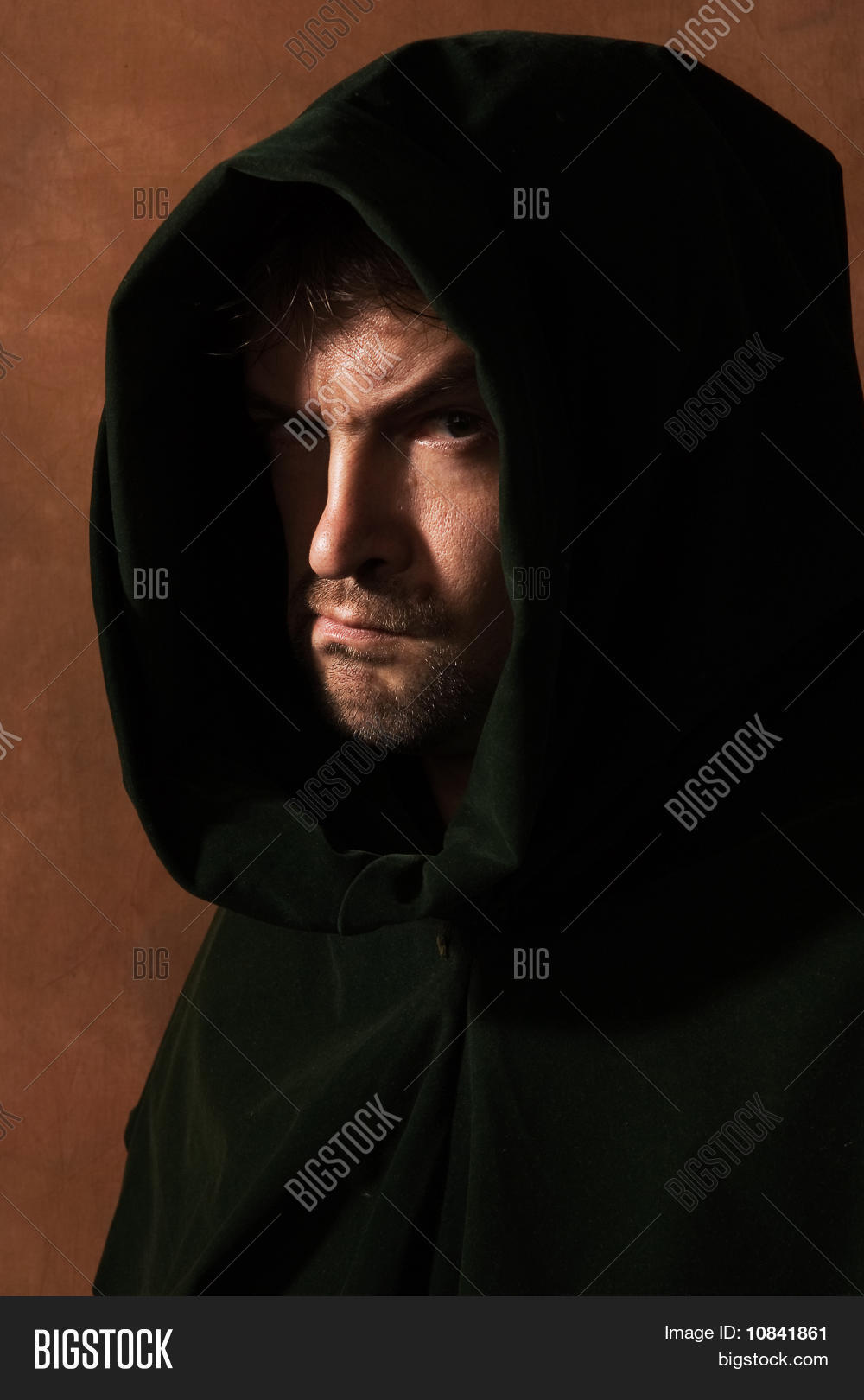 Man Medieval Hood Image & Photo (Free Trial) | Bigstock