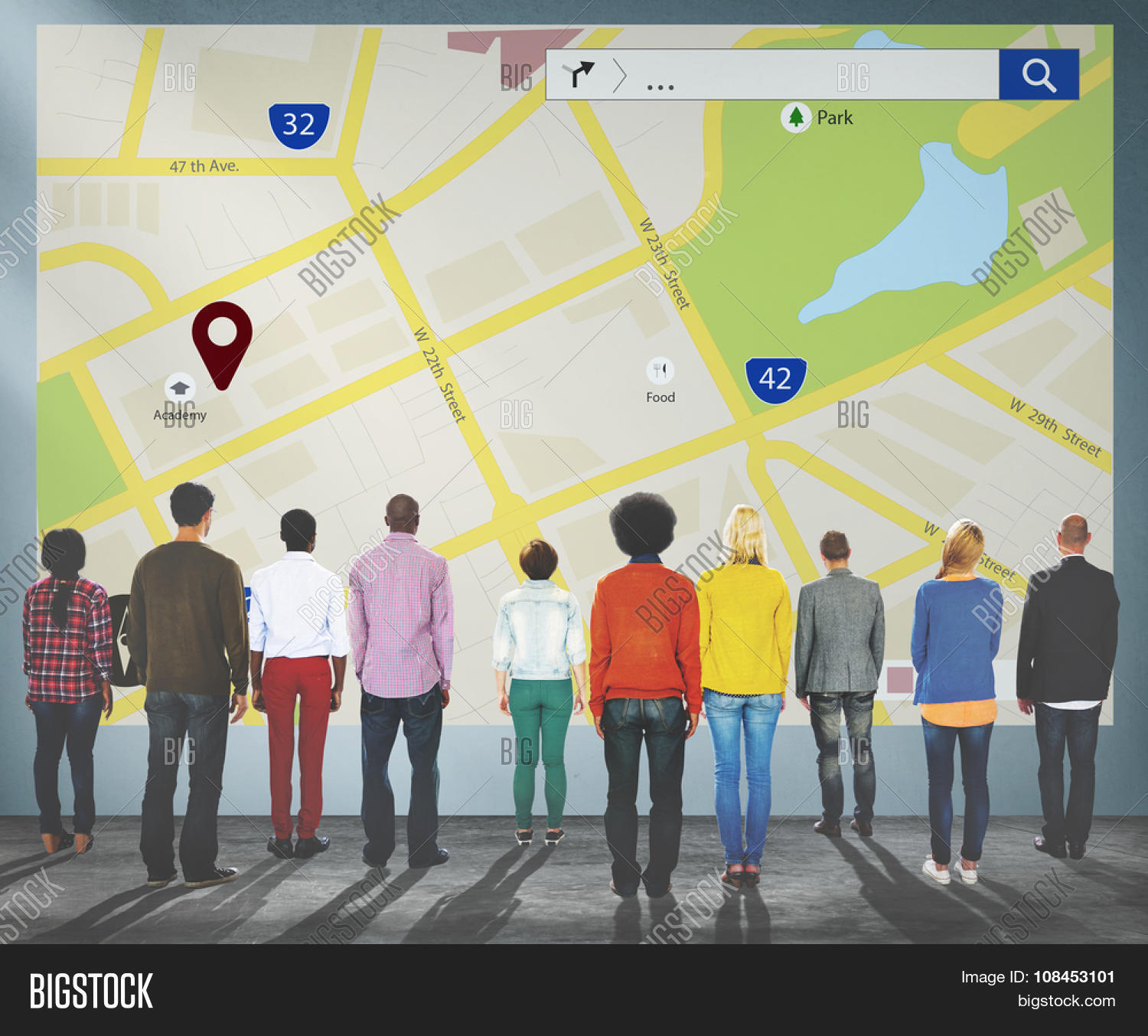 Map Mapping Location Image & Photo (Free Trial) | Bigstock