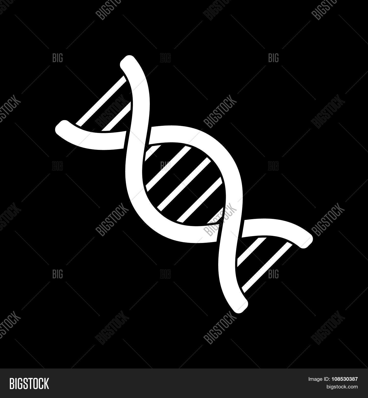 Dna Icon. Genetic Vector & Photo (Free Trial) | Bigstock