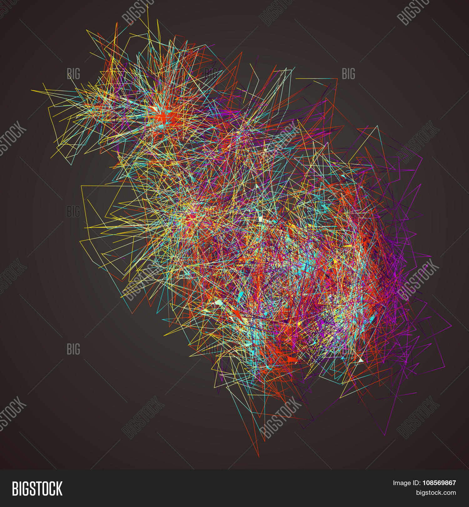 Moving Colorful Lines Vector & Photo (Free Trial) | Bigstock
