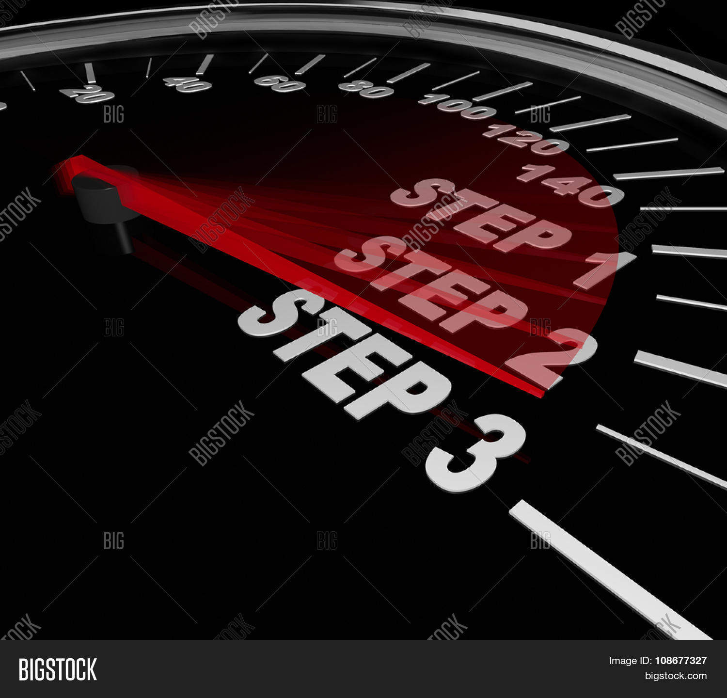 Steps 1 2 3 On Image & Photo (Free Trial) | Bigstock