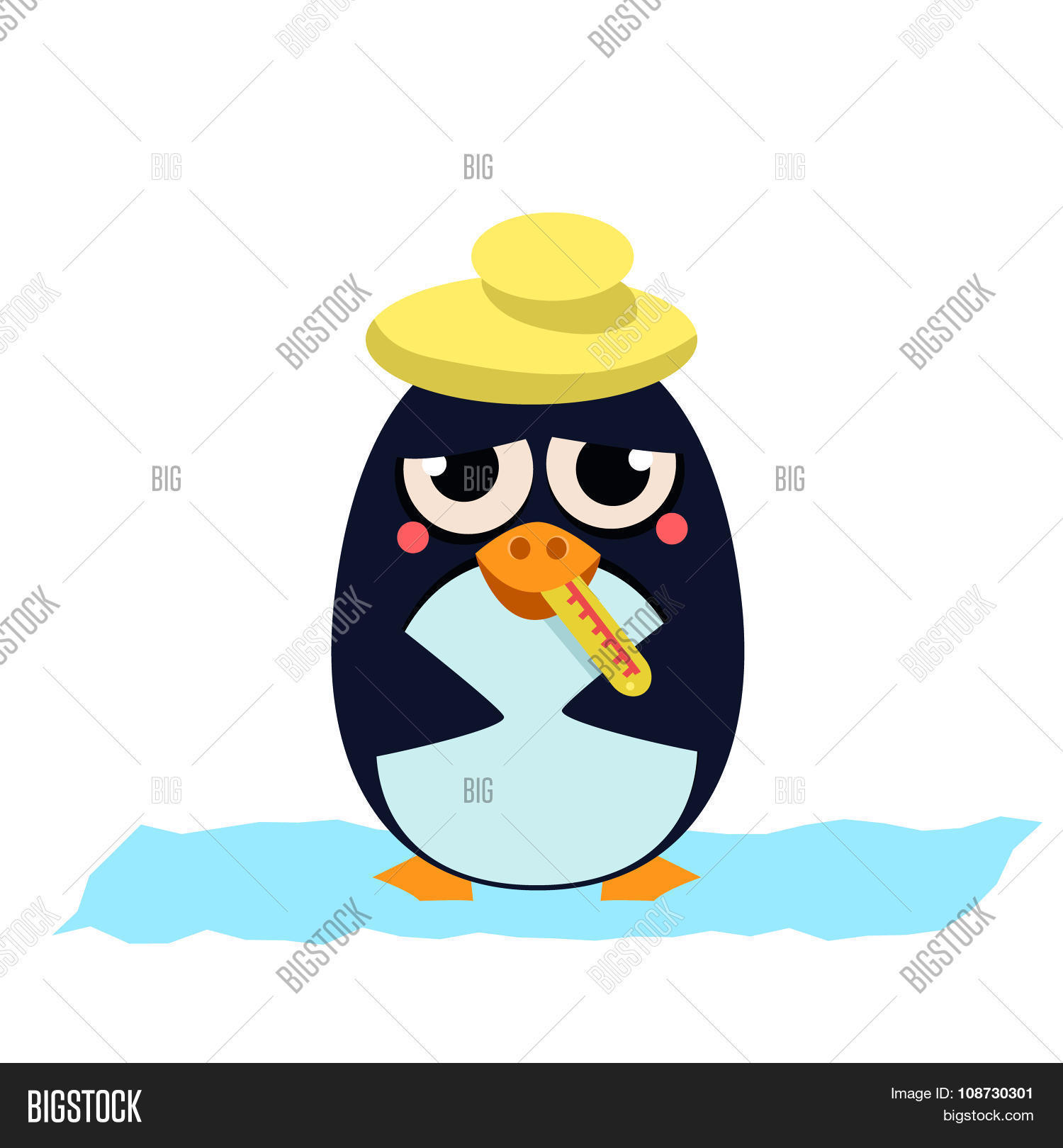 Sick Penguin Vector & Photo (Free Trial) | Bigstock