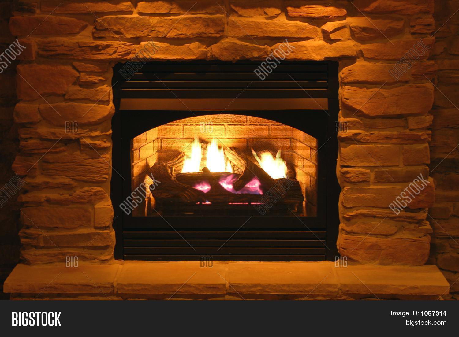 Fireplace Image & Photo (Free Trial) | Bigstock
