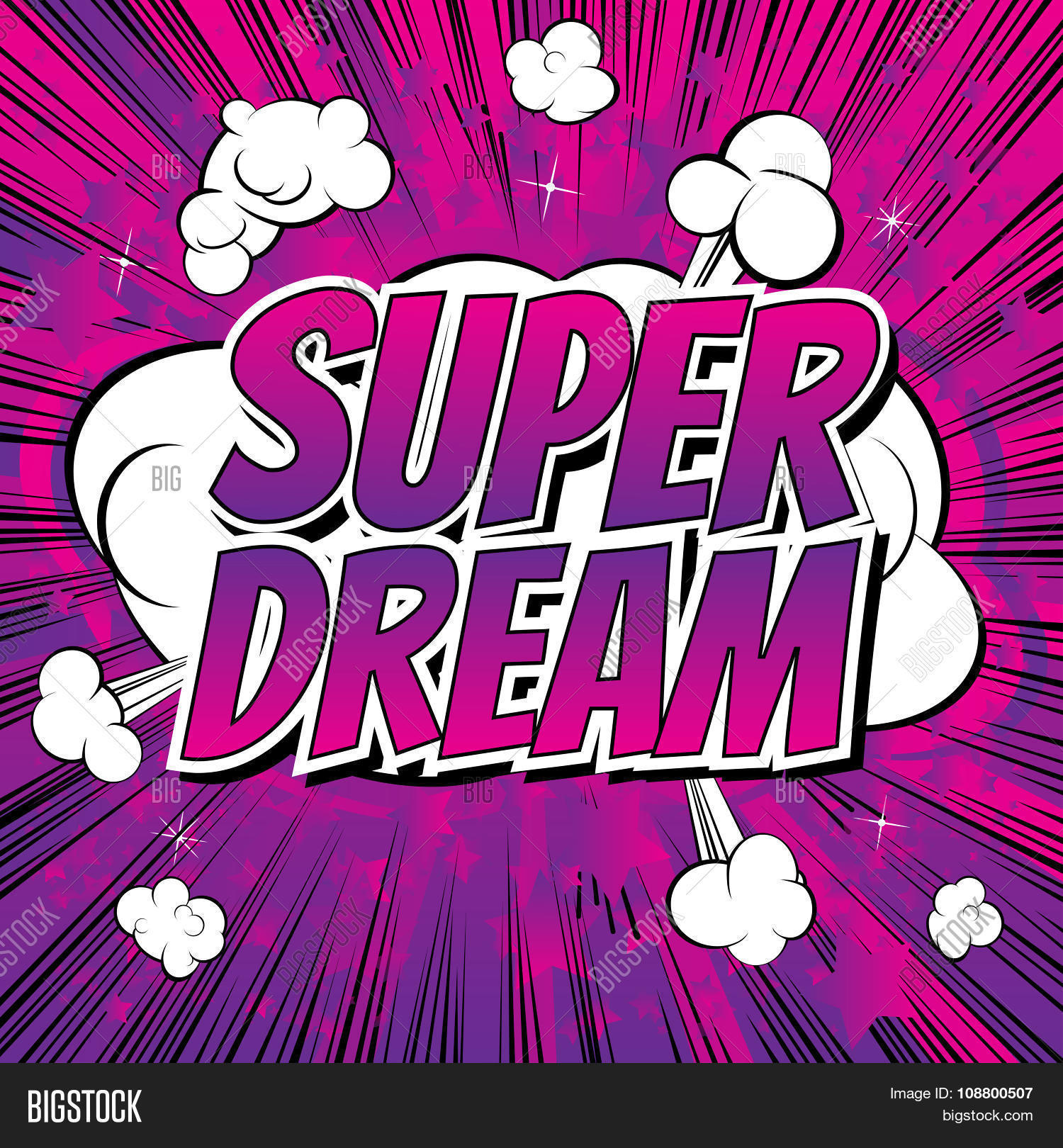 Super Dream 矢量图和照片（免费试用） | Bigstock