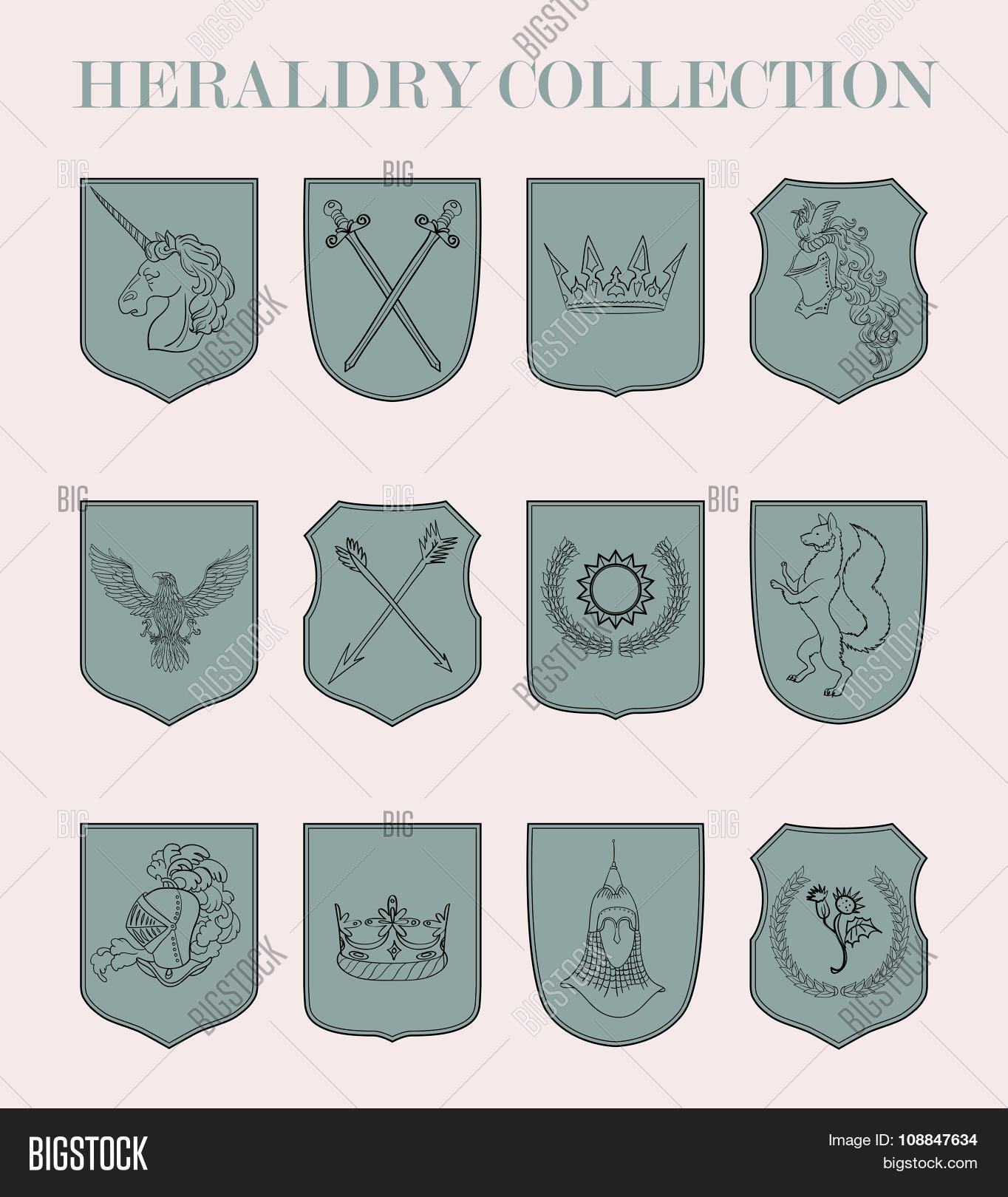 Vector Heraldry Vector & Photo (Free Trial) | Bigstock