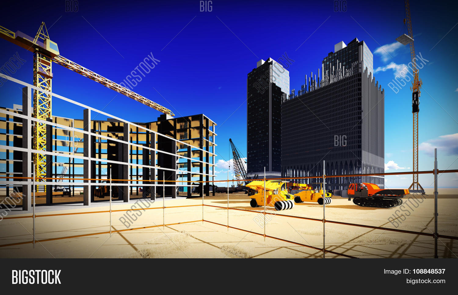 New Buildings Being Image & Photo (Free Trial) | Bigstock