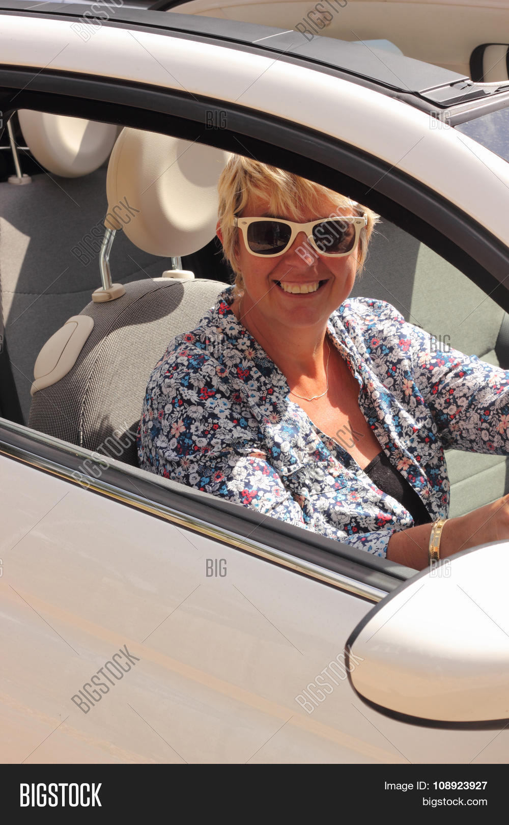 Lady Her New Car Image & Photo (Free Trial) | Bigstock