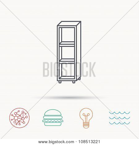 Empty Shelves Icon. Vector & Photo (Free Trial) | Bigstock