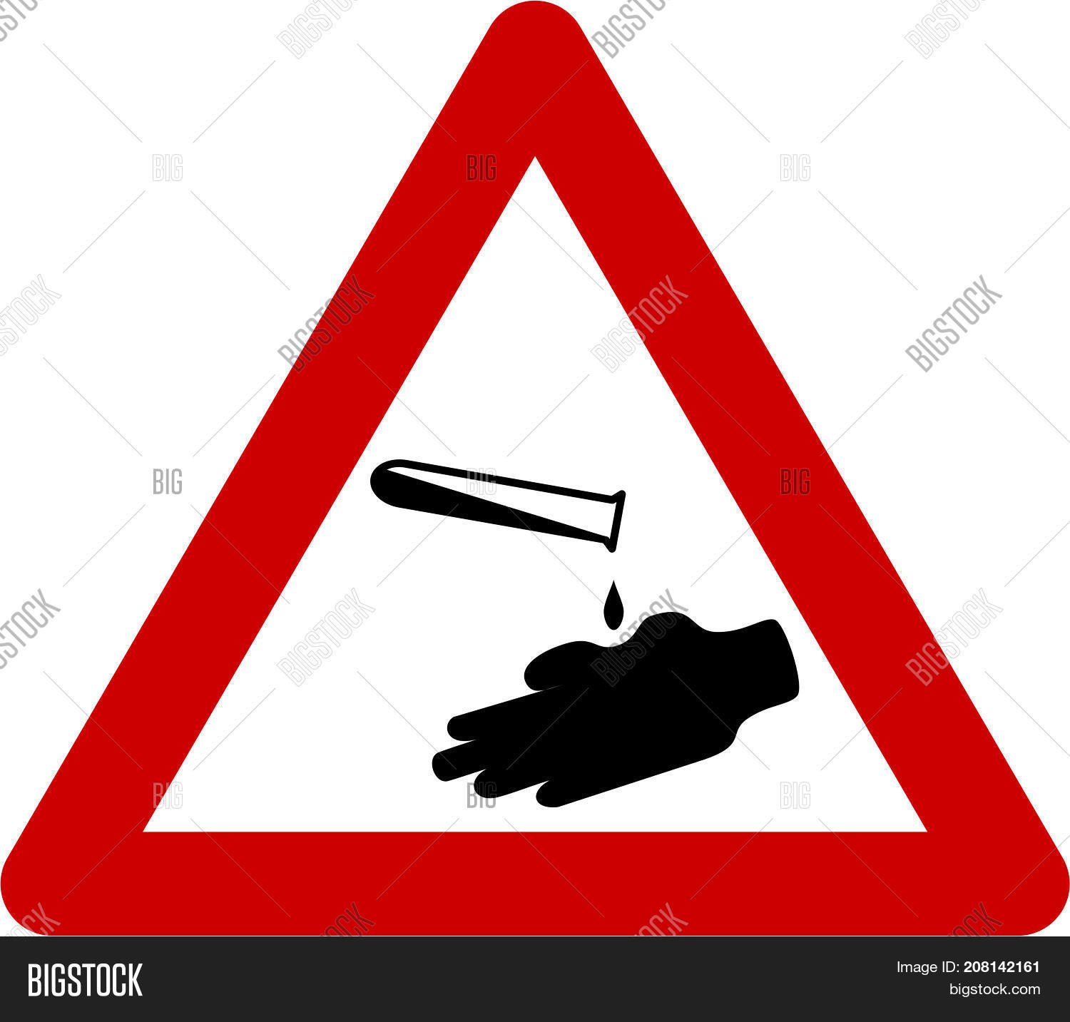 Warning Sign Corrosive Image & Photo (Free Trial) | Bigstock