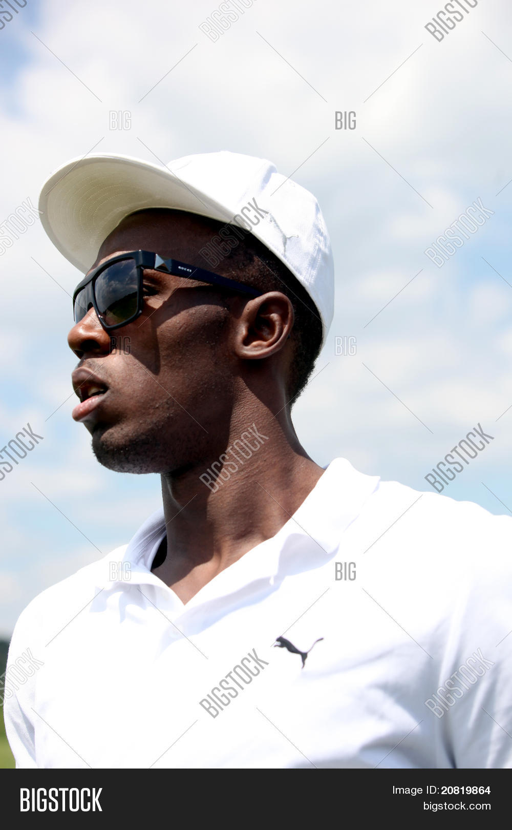 Sprinter Usain Bolt Image & Photo (Free Trial) | Bigstock
