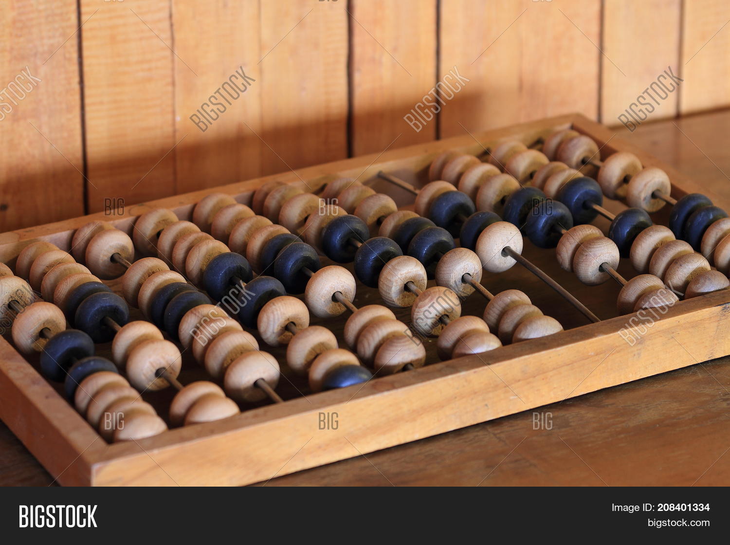 Old Abacus Wooden Image & Photo (Free Trial) | Bigstock