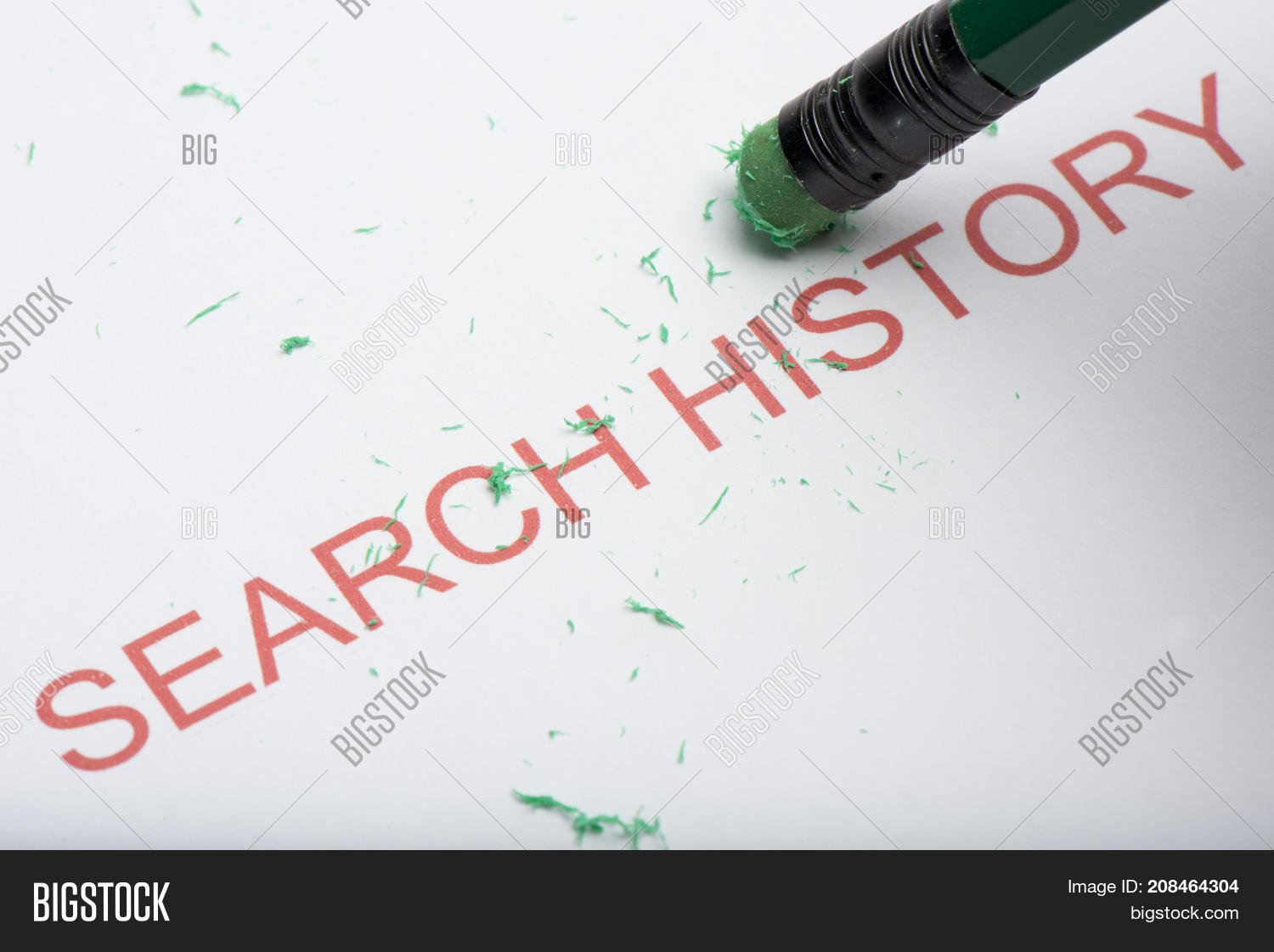 Pencil Erasing Word ' Image & Photo (Free Trial) | Bigstock