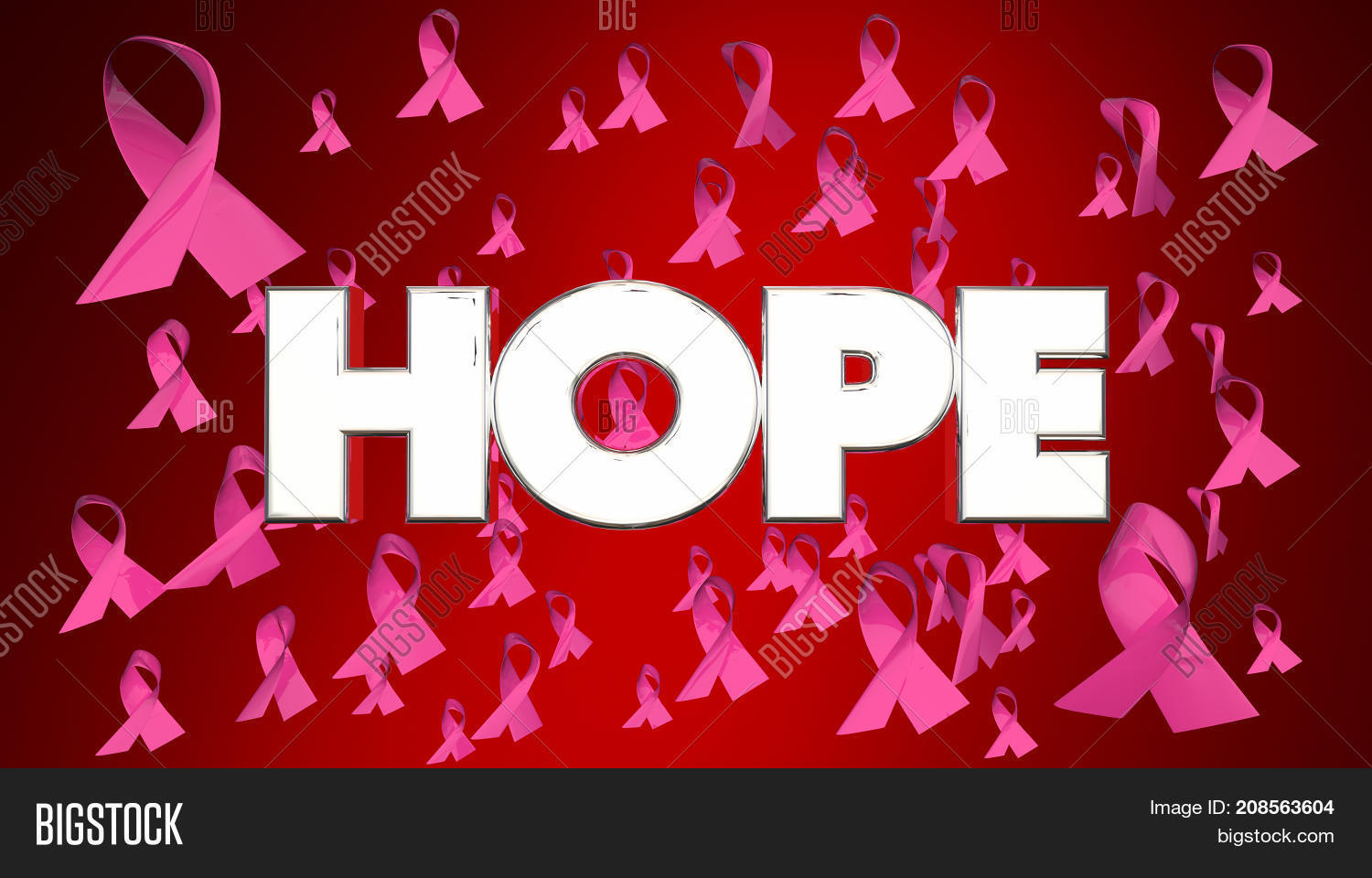 Hope Breast Cancer Image & Photo (Free Trial) | Bigstock