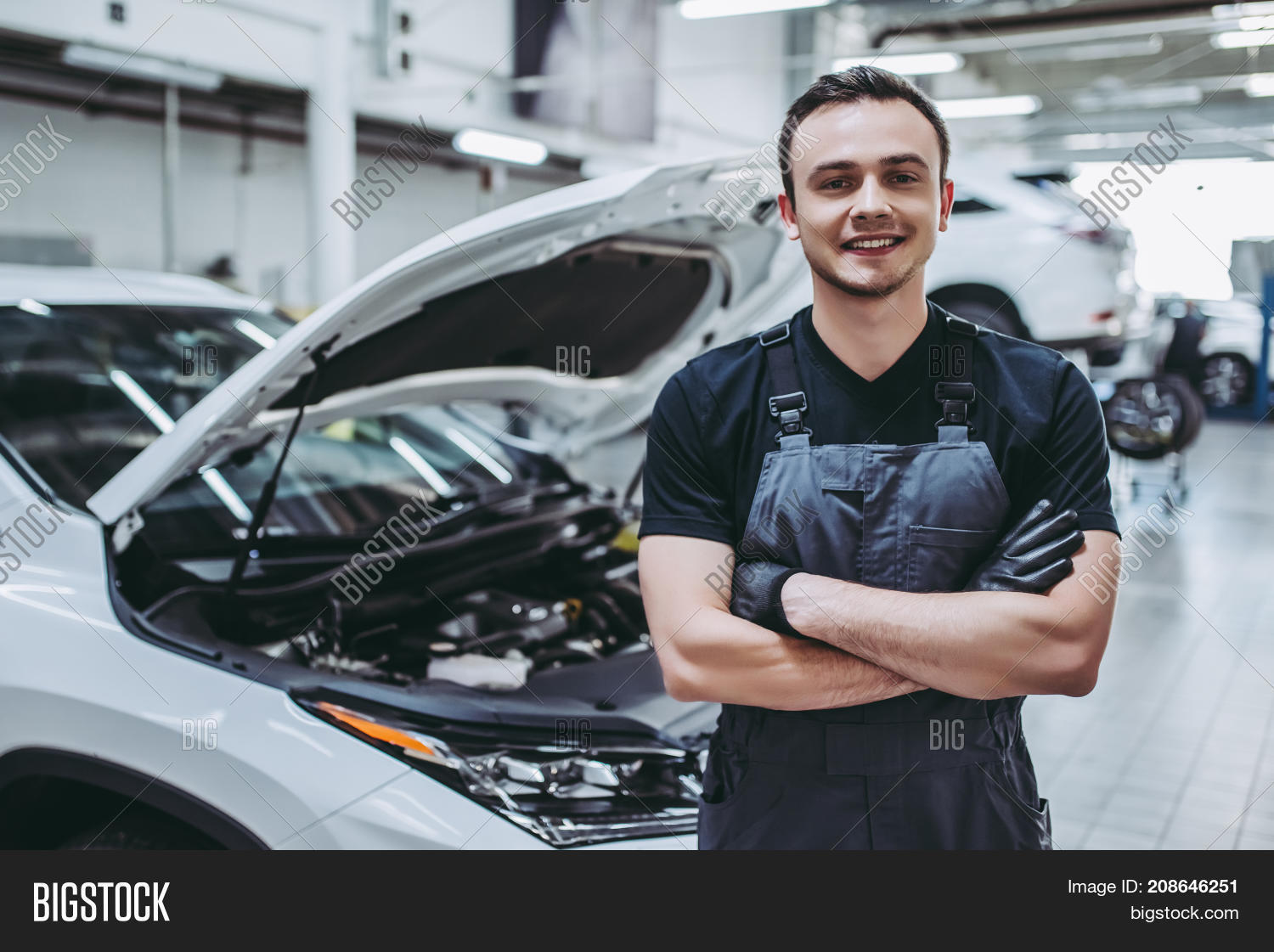 Handsome Auto Service Image & Photo (Free Trial) | Bigstock