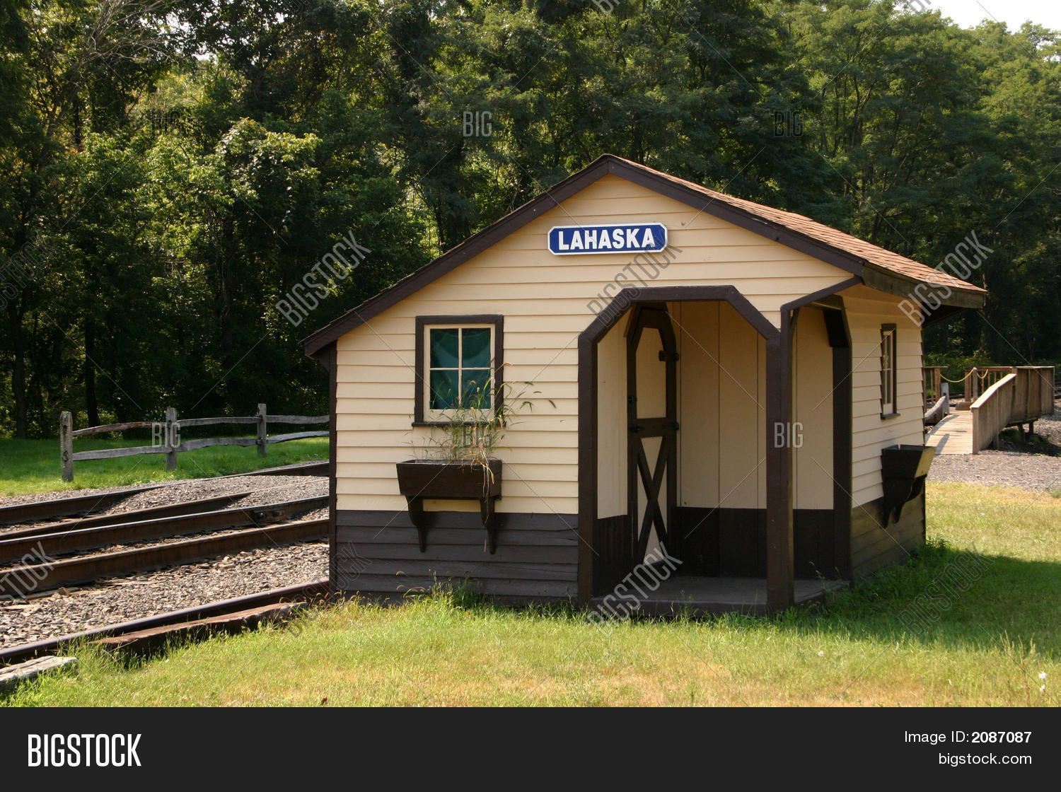 Rural Train Station Image & Photo (Free Trial) | Bigstock