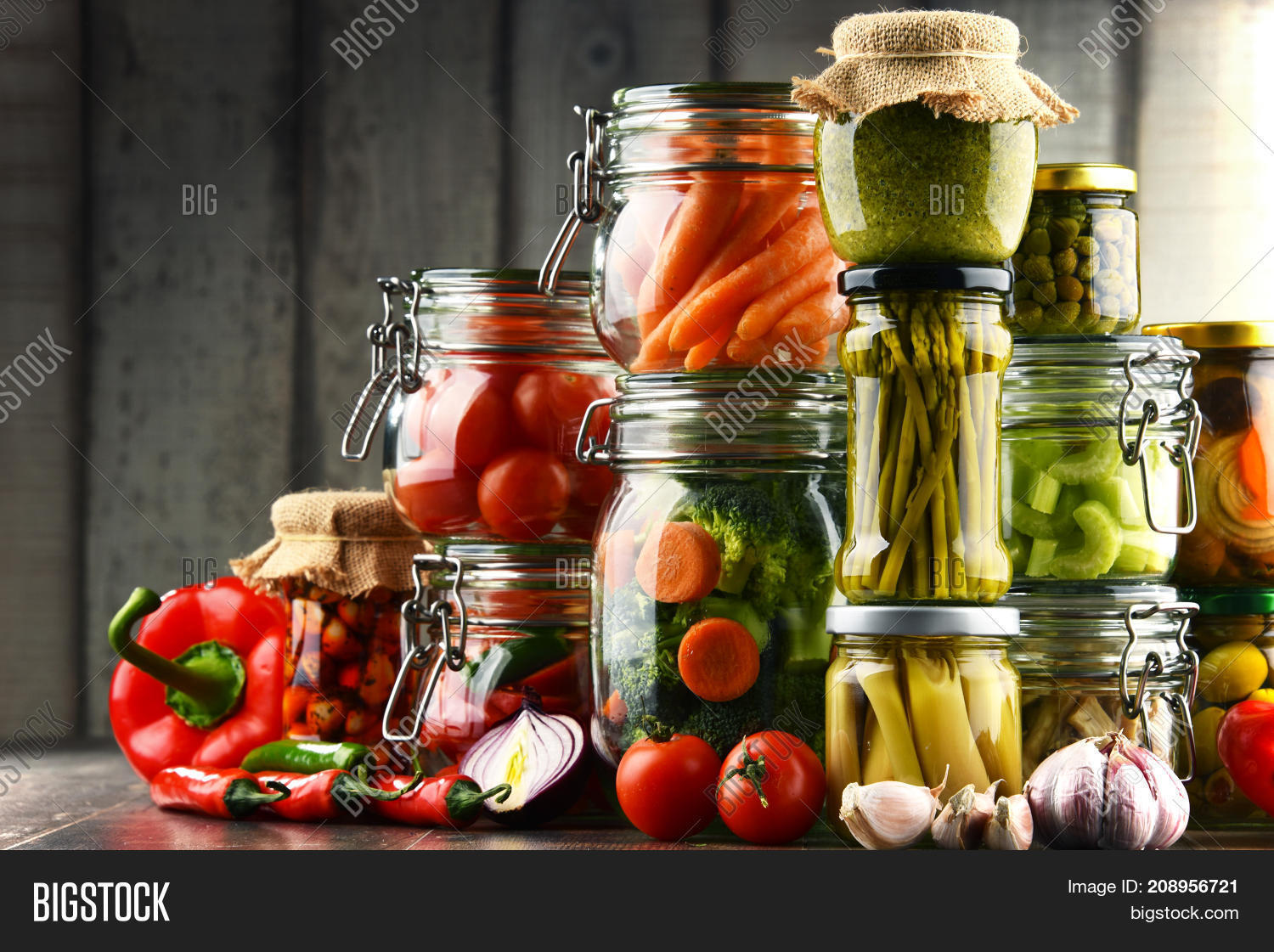 Jars Marinated Food Image & Photo (Free Trial) | Bigstock
