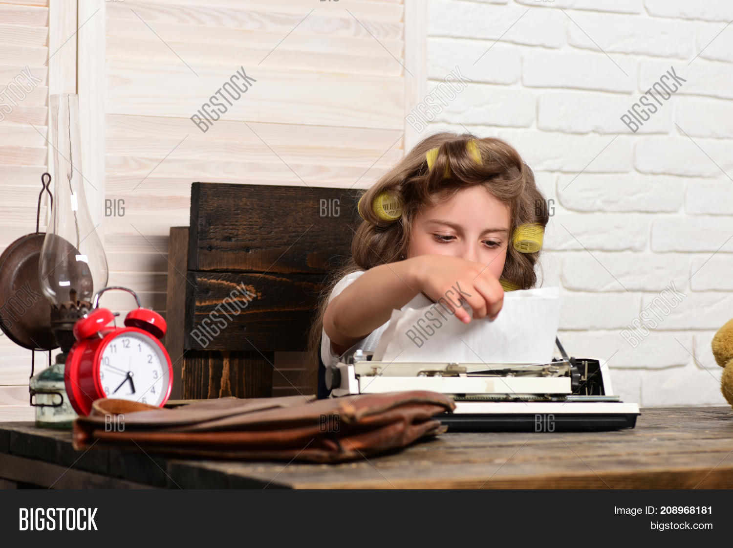 Little Baby Secretary Image & Photo (Free Trial) | Bigstock