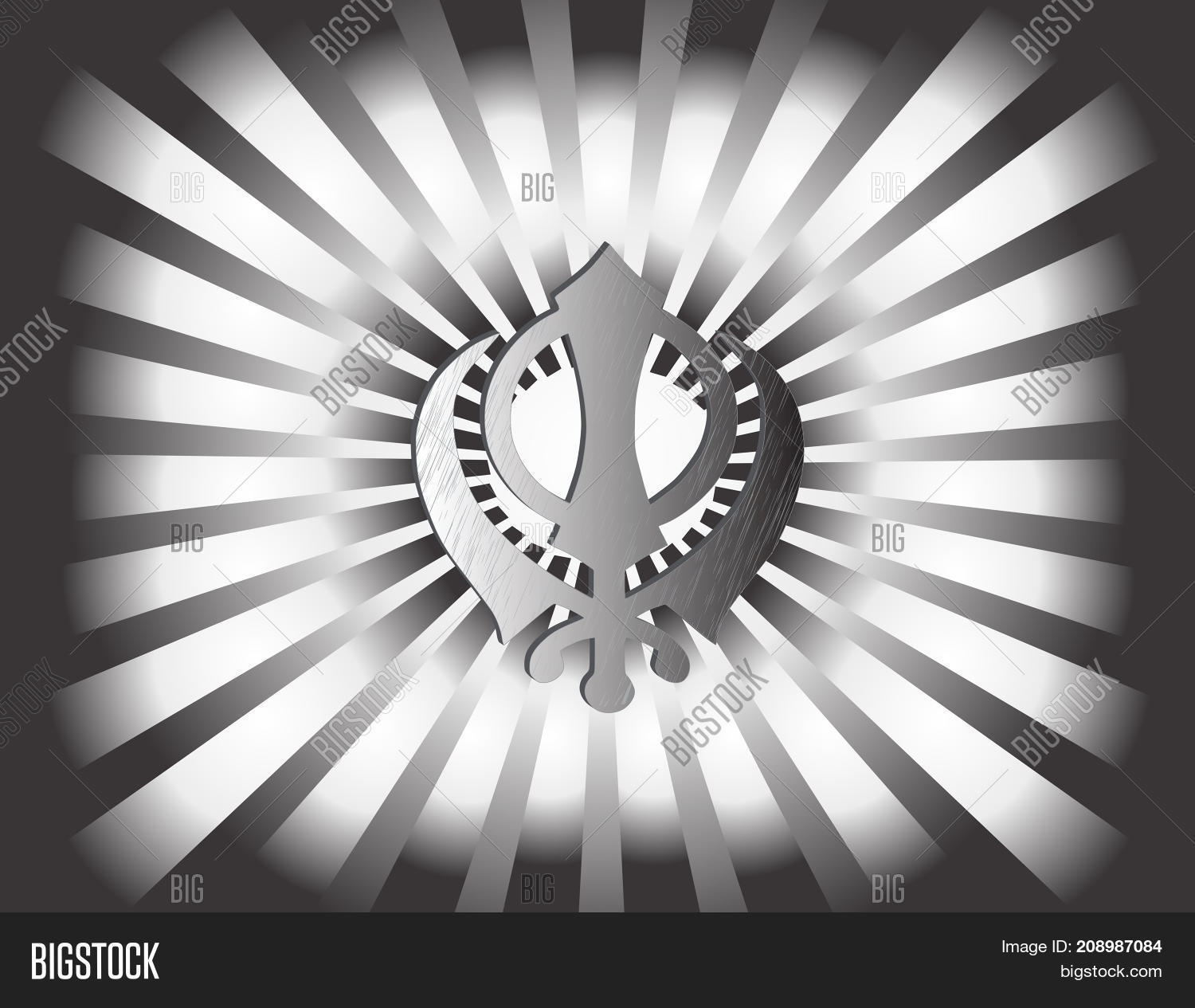 Main Symbol Sikhism - Image & Photo (Free Trial) | Bigstock