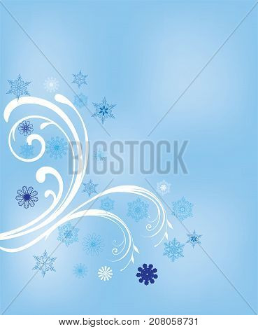 Winter Ice Swirl Lights Background Images, Illustrations, Vectors ...