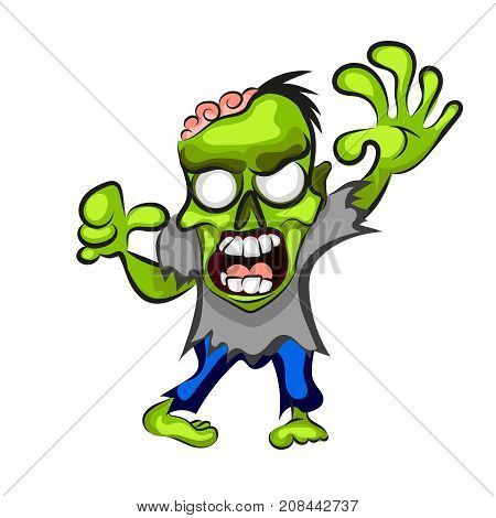 Cartoon Zombie Arm Vector & Photo (Free Trial) | Bigstock