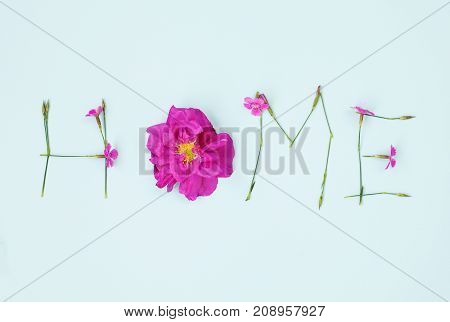 Word Home Written Image & Photo (Free Trial) | Bigstock