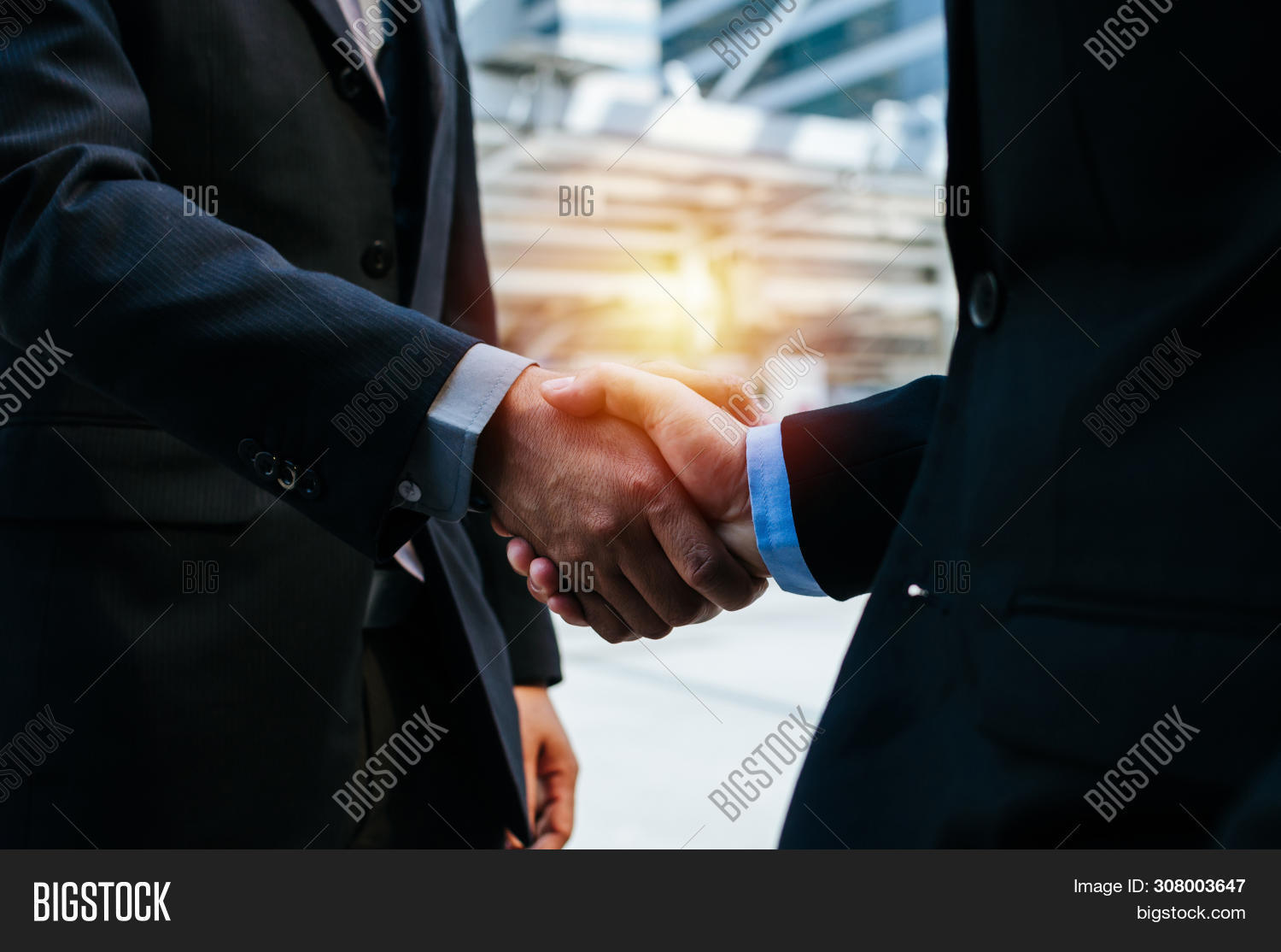 Deal. Close Two Young Image & Photo (Free Trial) | Bigstock