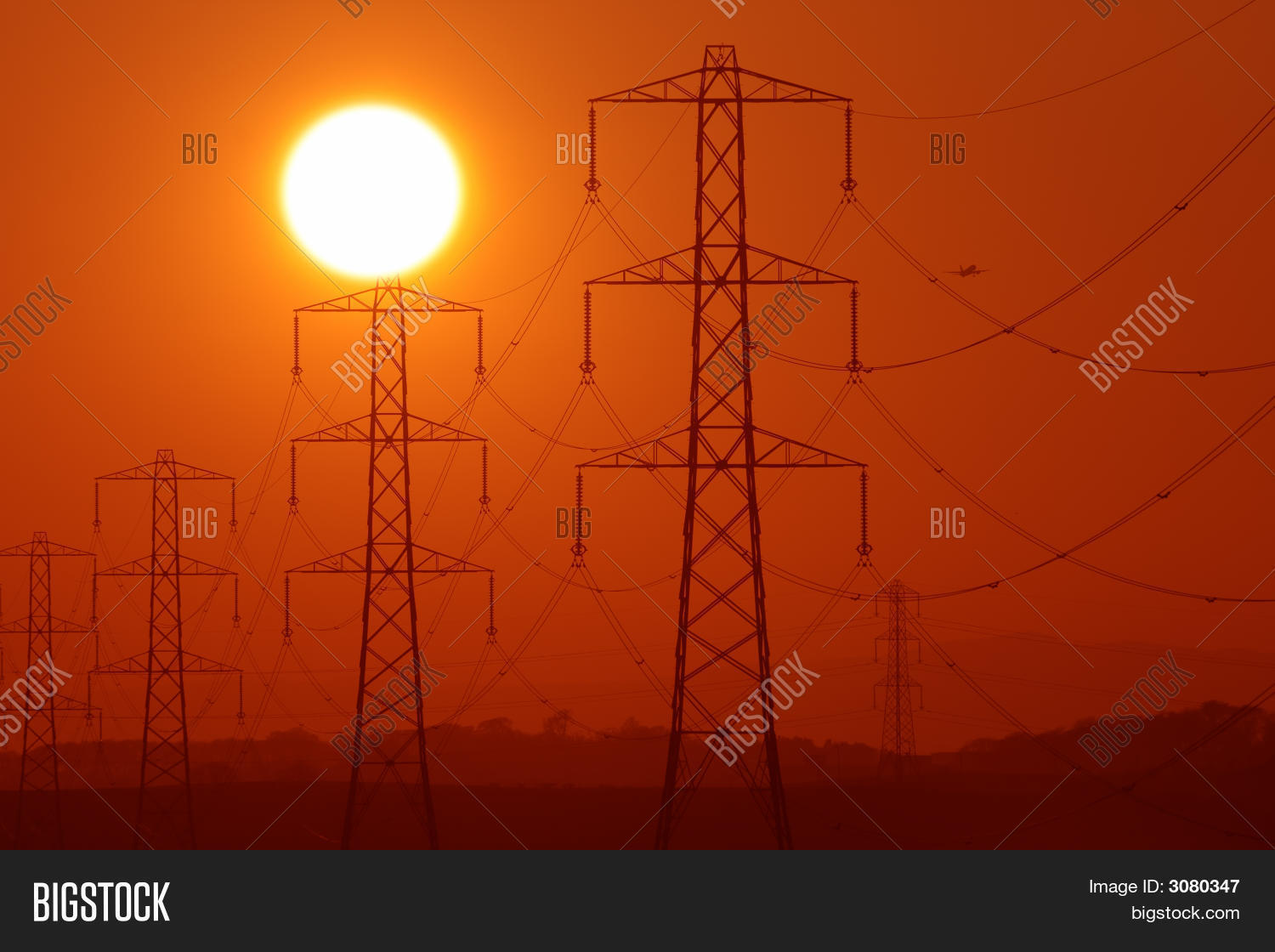 Pylon Sunshine Image & Photo (Free Trial) | Bigstock