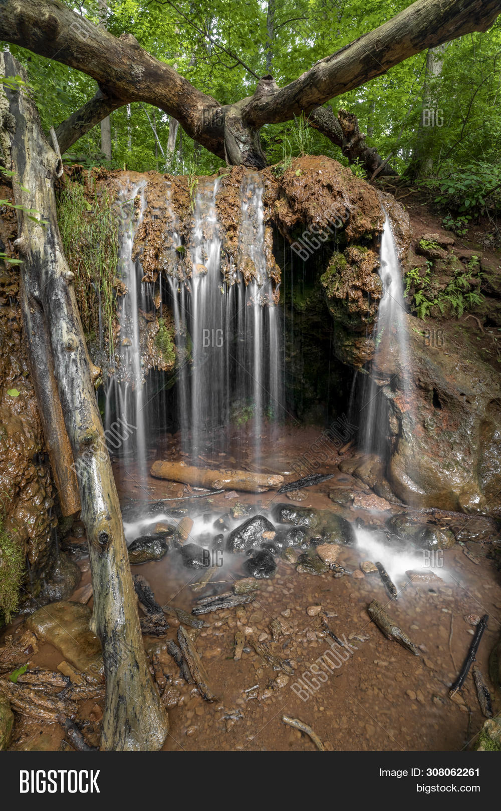 Waterfall Yellow Springs Ohio