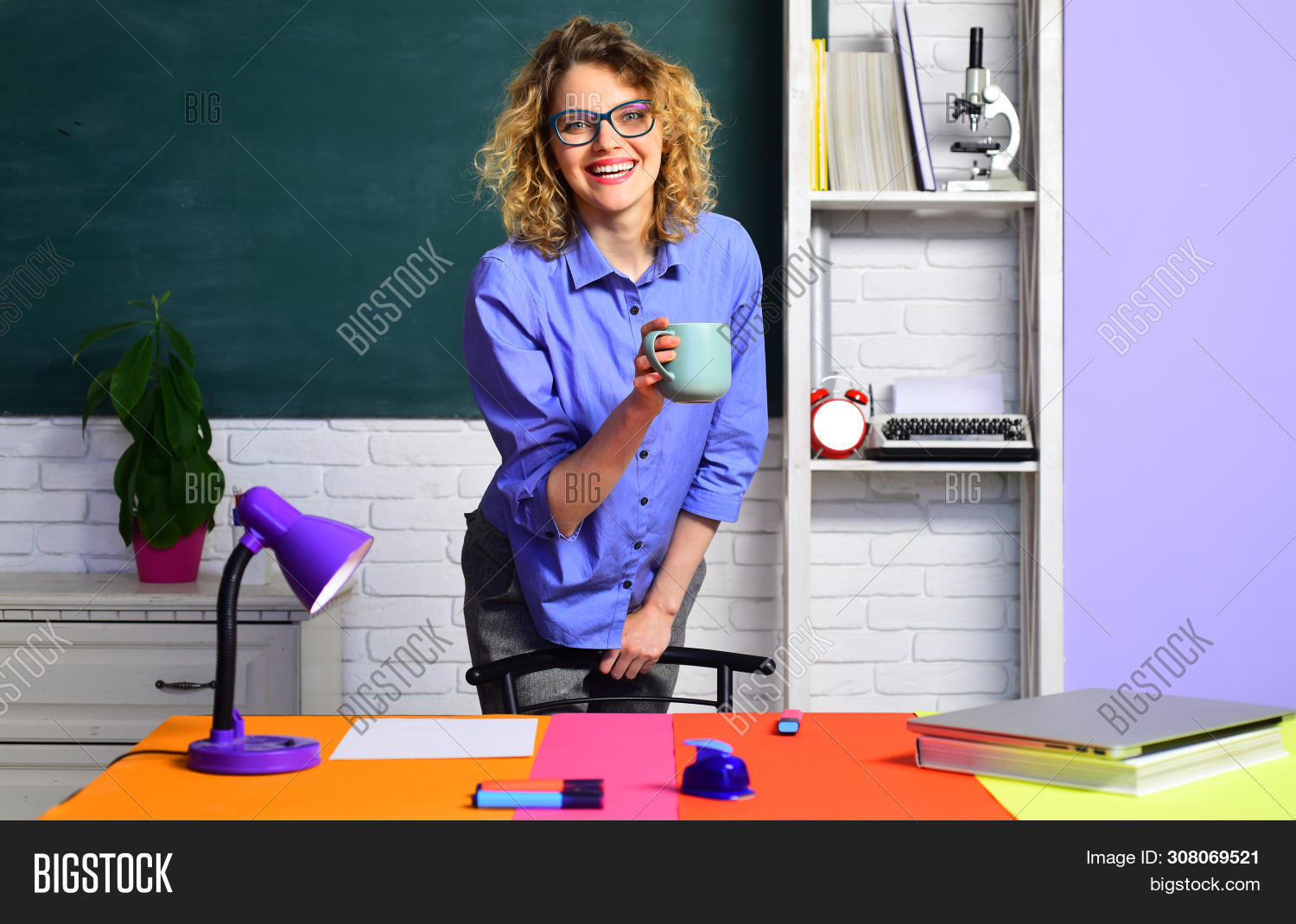Smiling Teacher Image & Photo (Free Trial) | Bigstock