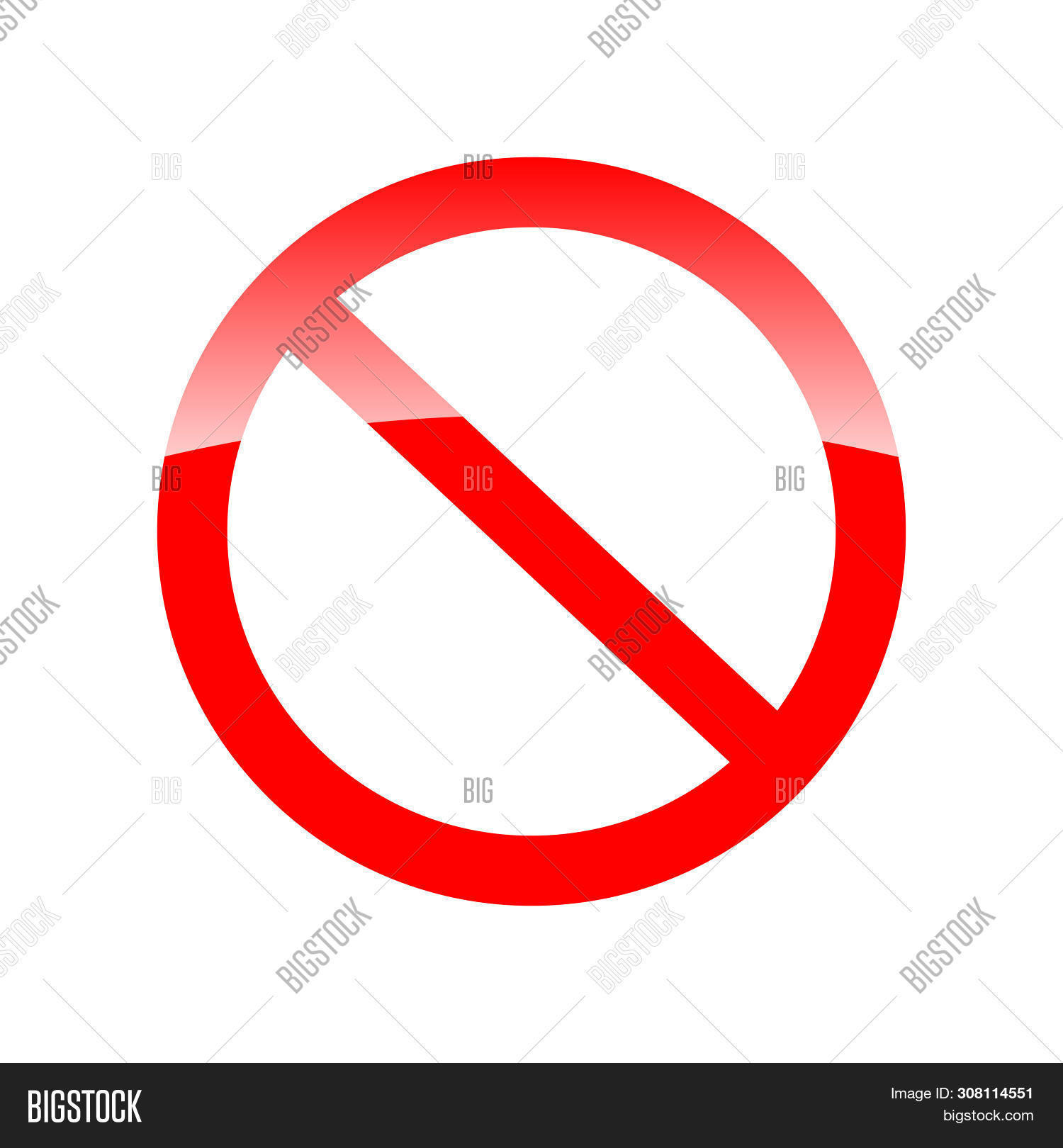 Red Forbidding Symbol Image & Photo (Free Trial) | Bigstock