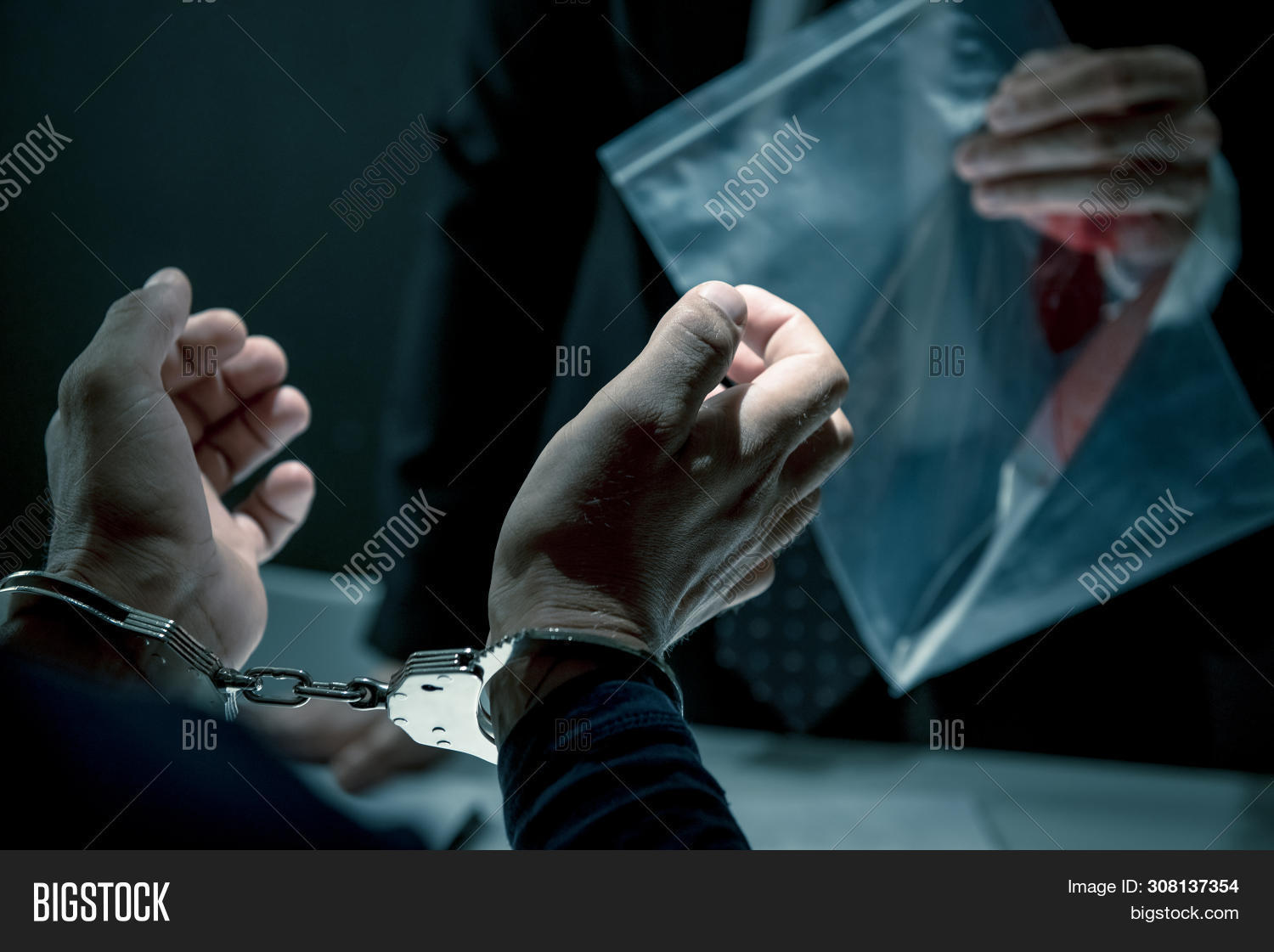 Criminal Man Handcuffs Image & Photo (Free Trial) | Bigstock