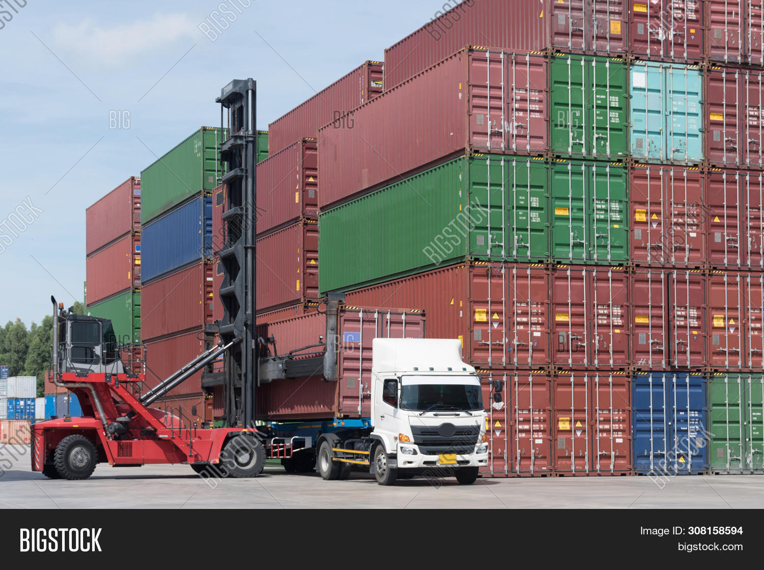 Cargo Operation Port Image & Photo (Free Trial) | Bigstock