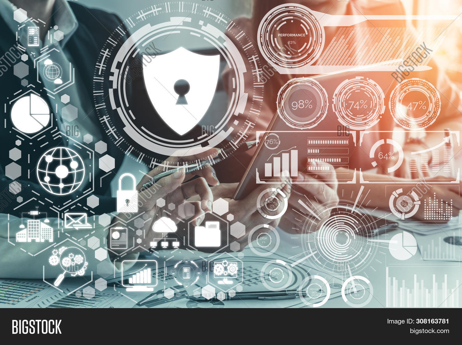Cyber Security Digital Image & Photo (Free Trial) | Bigstock
