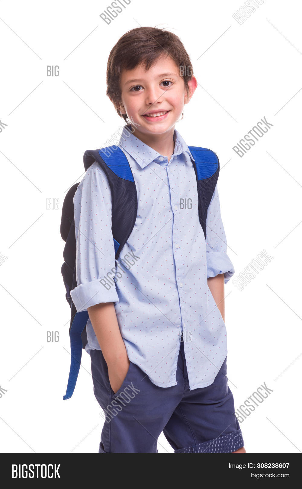 Smiling School Boy Image & Photo (Free Trial) | Bigstock